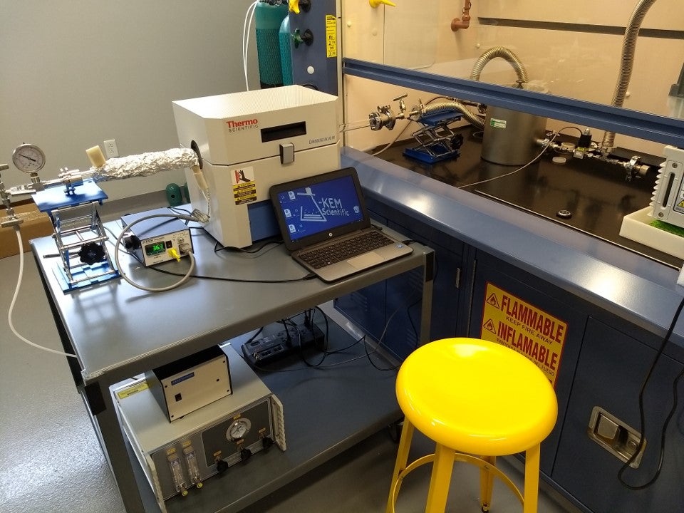 CVD Reactor Up and Running! - Jurca Lab