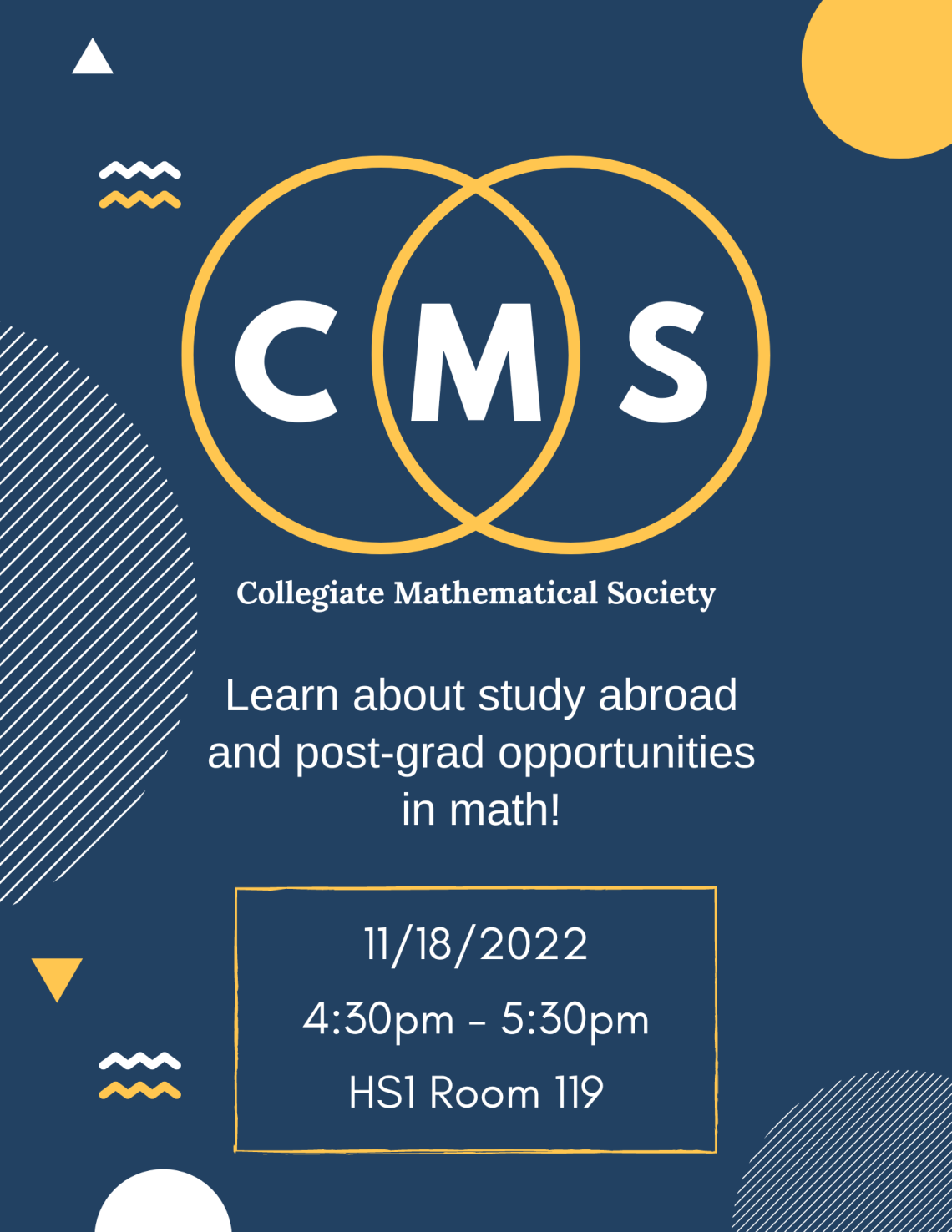 Collegiate Mathematical Society – UCF Department of Mathematics