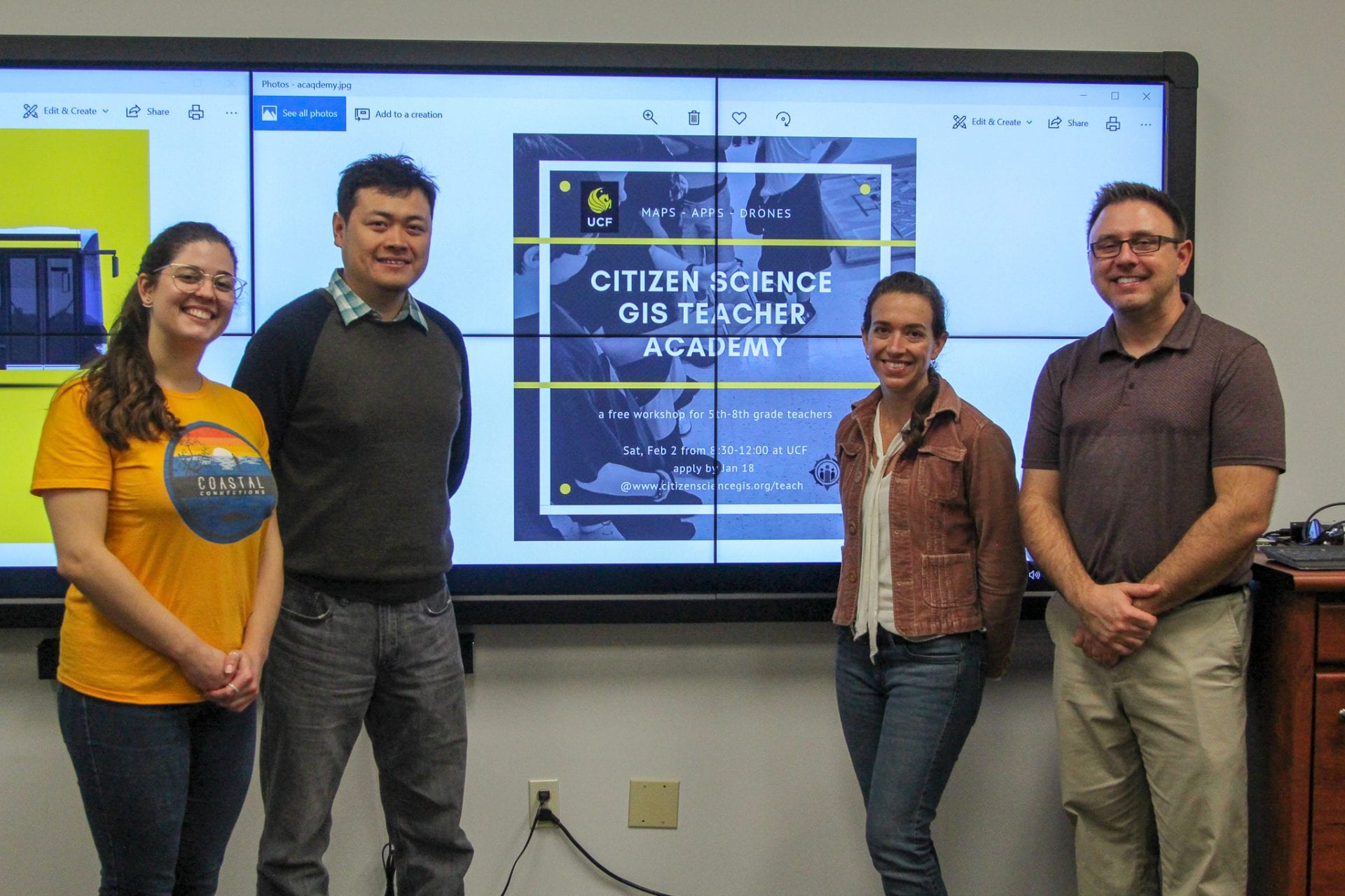 GIS Academy Gives Teachers Hands-On Experience - College of Sciences ...