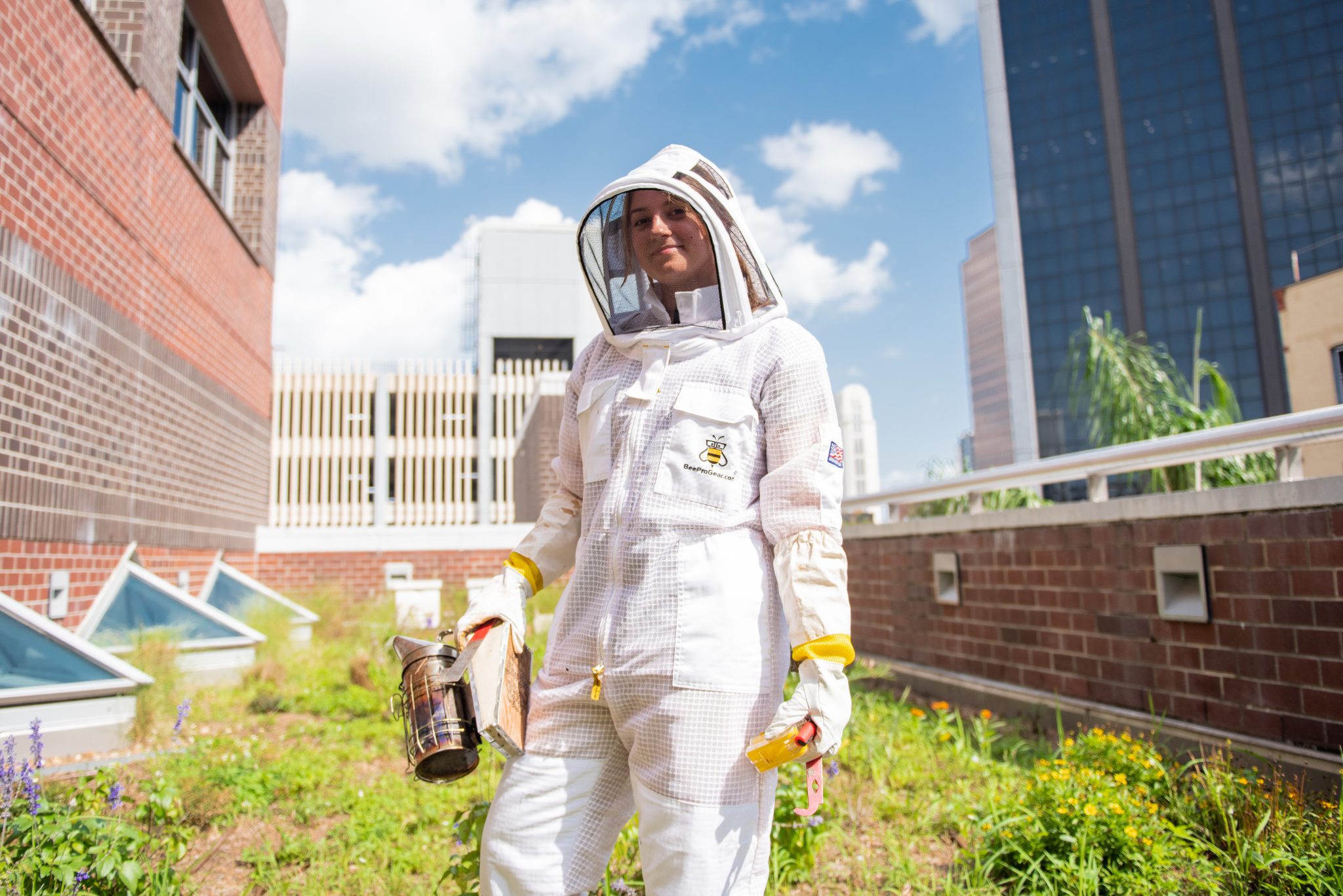 Alumna Takes On Role as First Orlando Beekeeper - College of Sciences News