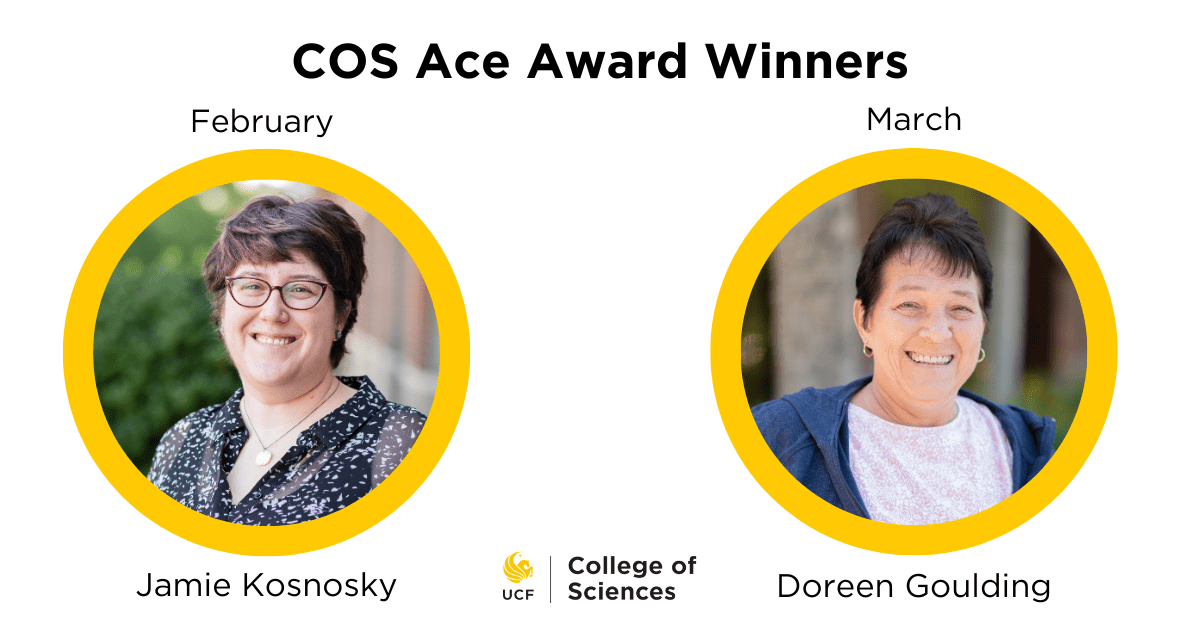 Meet College of Sciences Ace Award Winners - College of Sciences News