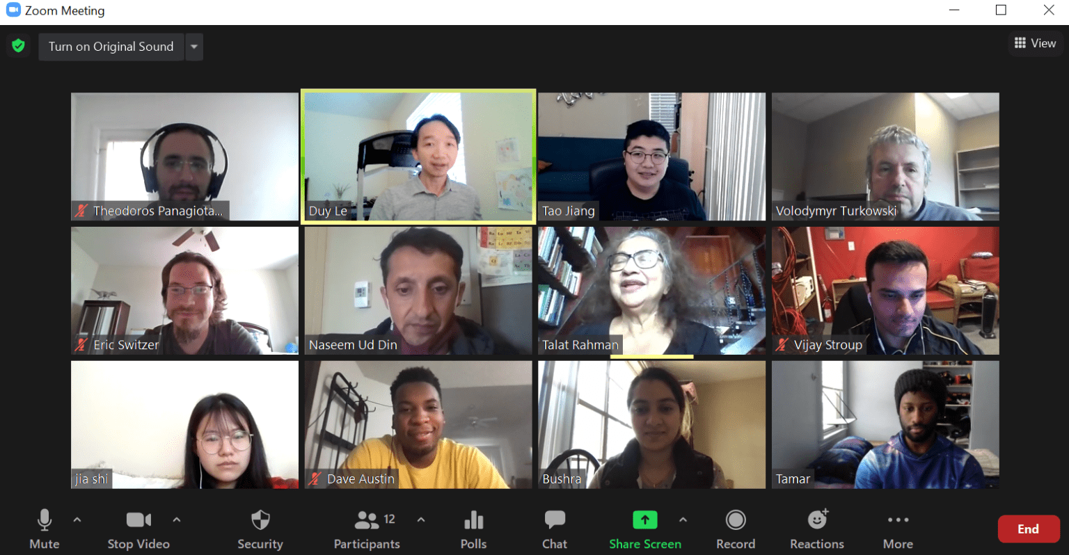 My Team - Professor Talat S. Rahman